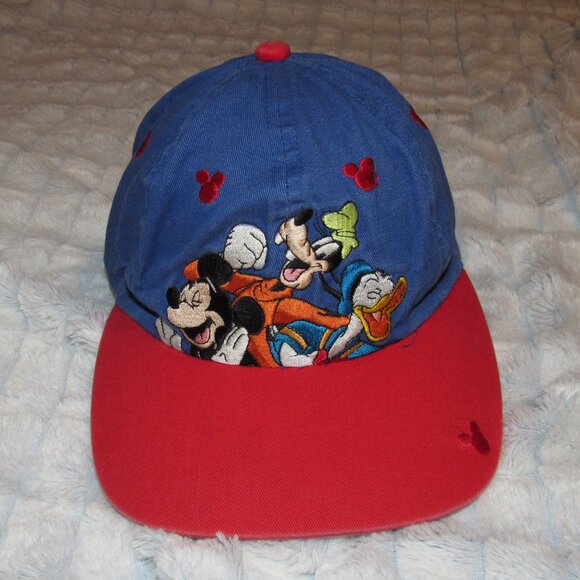 Disney | Accessories | Disneyland Resort Baseball Cap Mickey Goofy ...